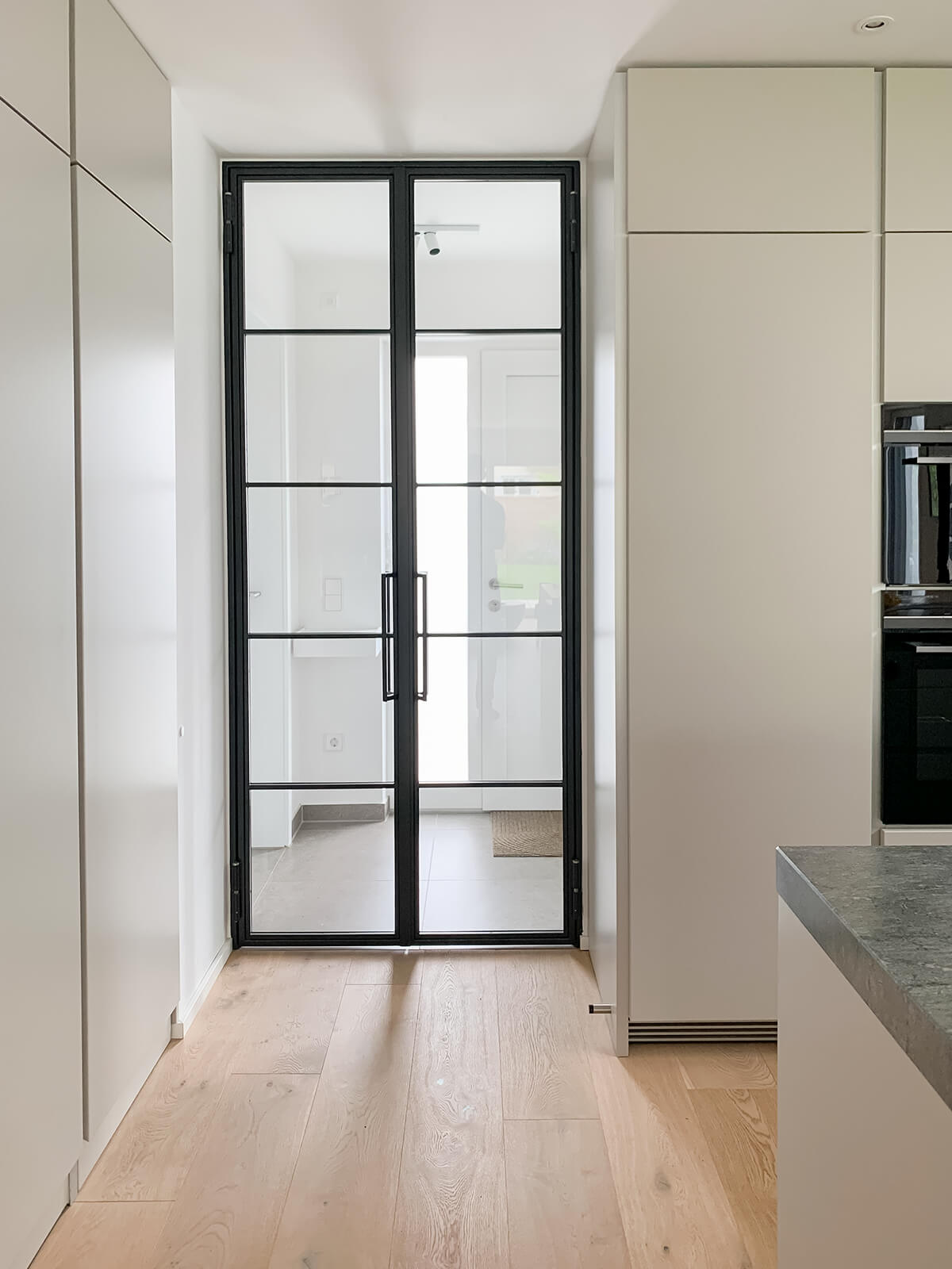 Stahl Loft Tür 231- Doppeltür - Drehtür - Windfang - Stahl-Meister.de ...